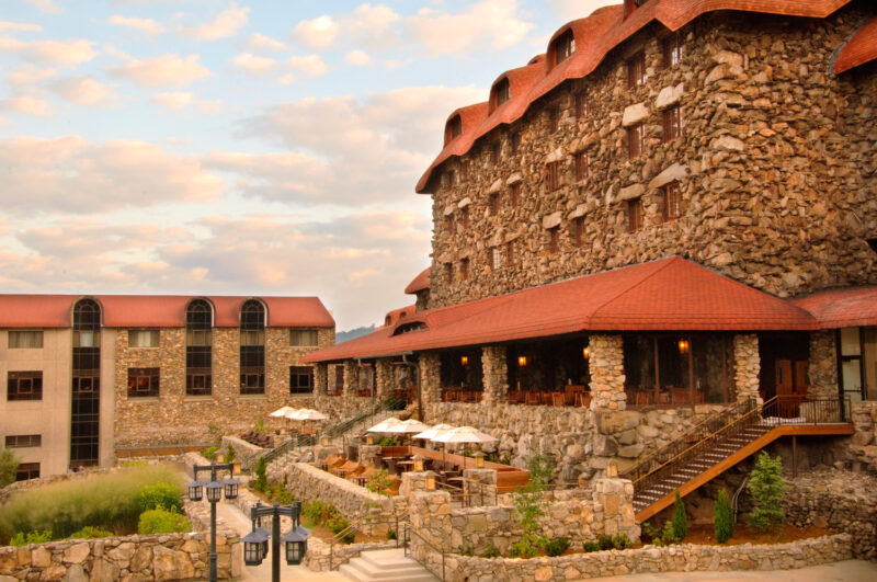 Ultimate Luxury Hotel In Asheville NC at the Omni Grove Park Inn