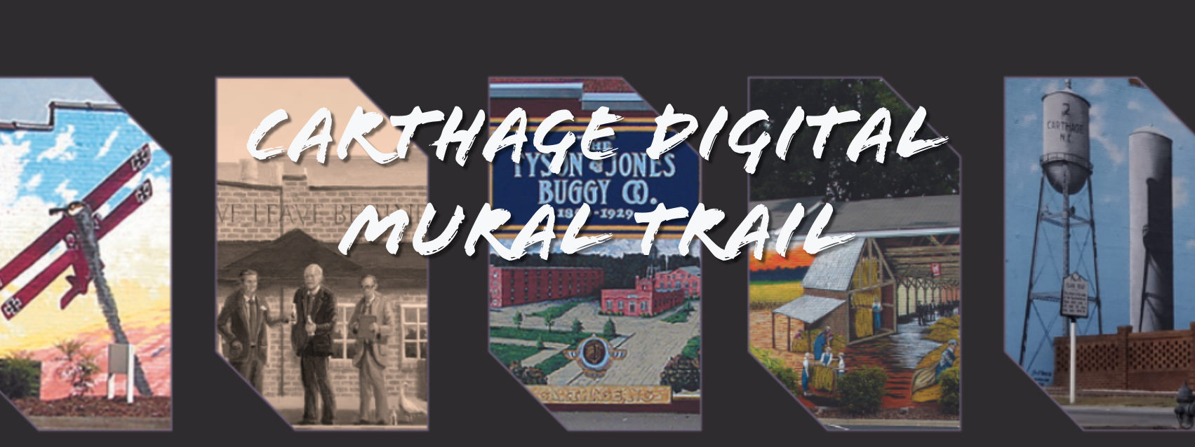 Carthage NC Digital Mural Trail Tells A Small Town Story!